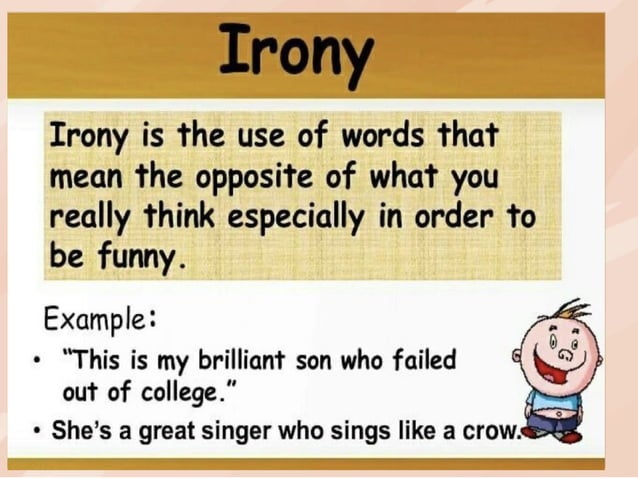 HYPERBOLE & IRONY.pptx topic for elementary | PPTX