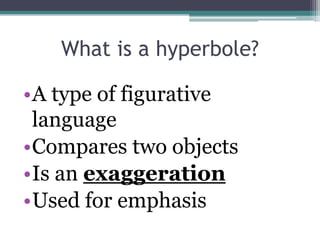 Hyperboles | PPT