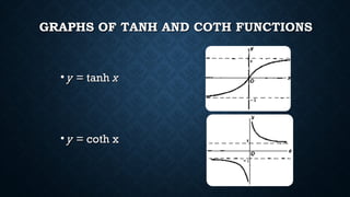 Hyperbolic functions | PPT