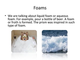 Hyperbolic prisms, poincaré disk, and foams | PPT