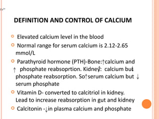 Hypercalcaemia | PPT