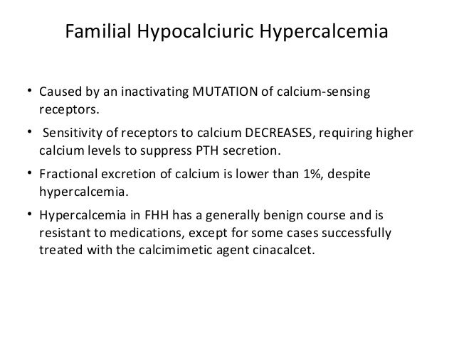 Hypercalcemia