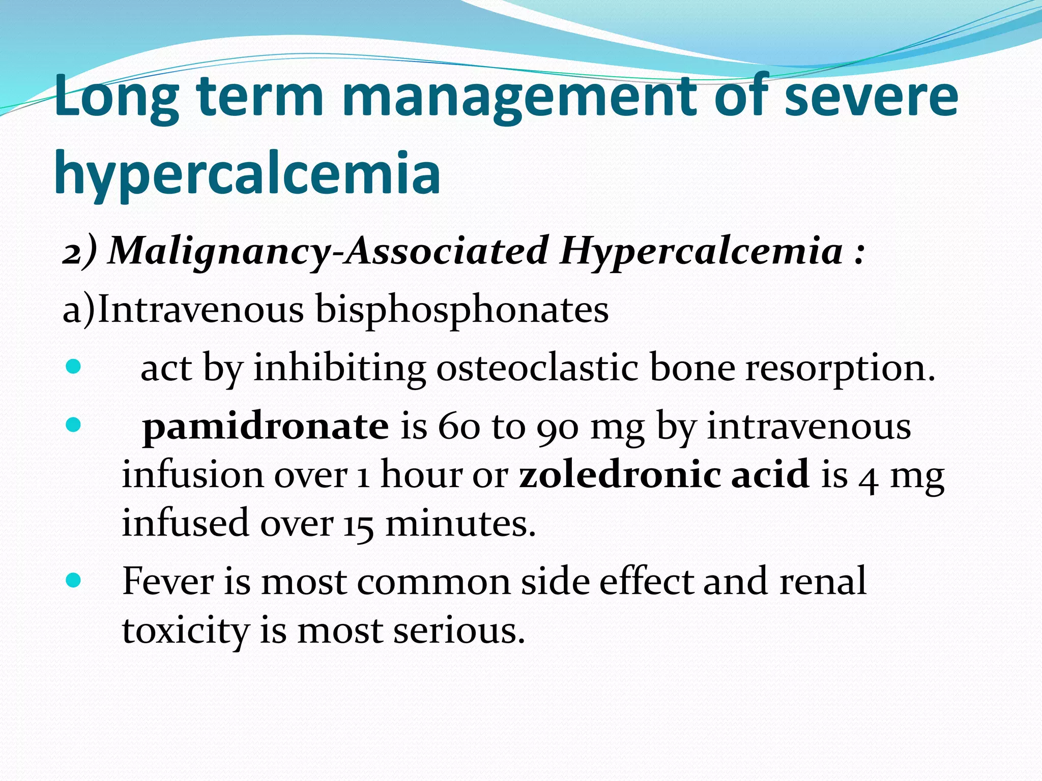 Hypercalcemia | PPTX