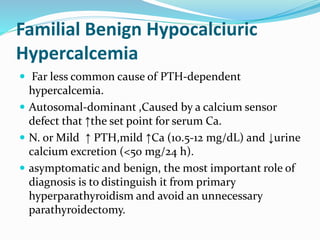 Hypercalcemia | PPTX