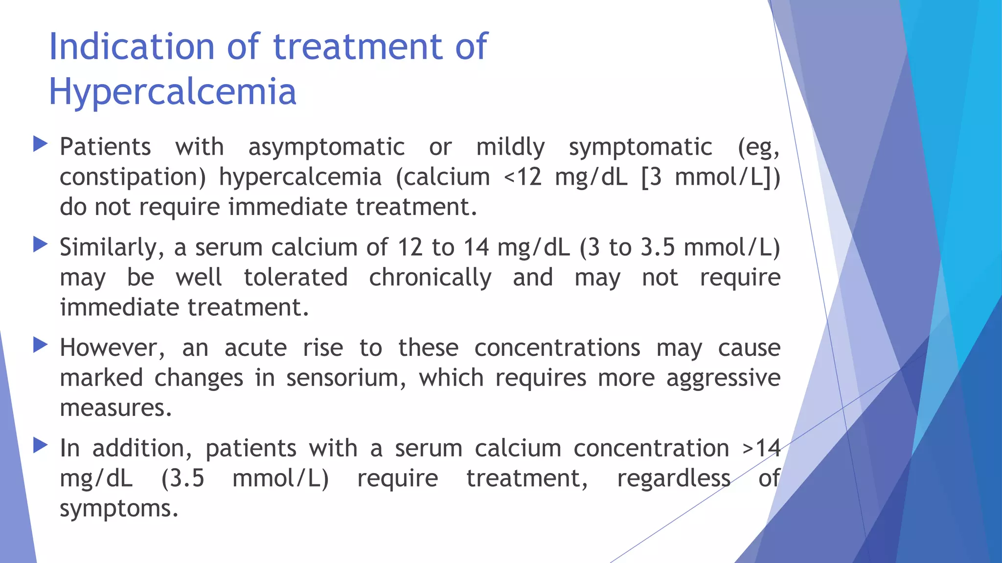 Hypercalcemia | PPT
