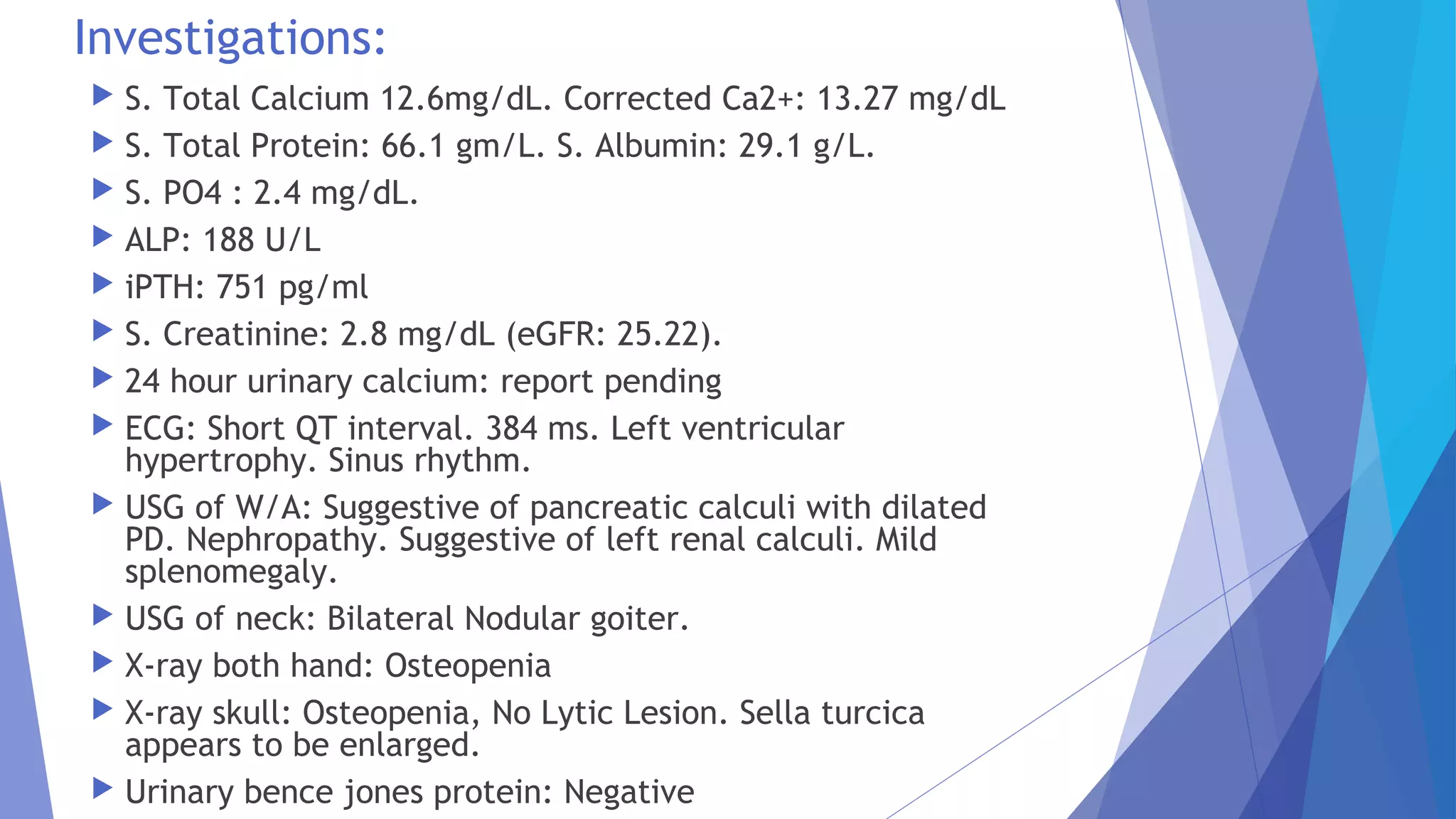 Hypercalcemia | PPT