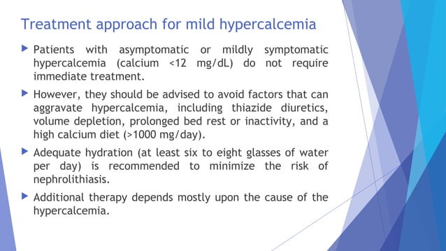 Hypercalcemia | PPT | Endocrine and Metabolic Diseases | Diseases and Conditions