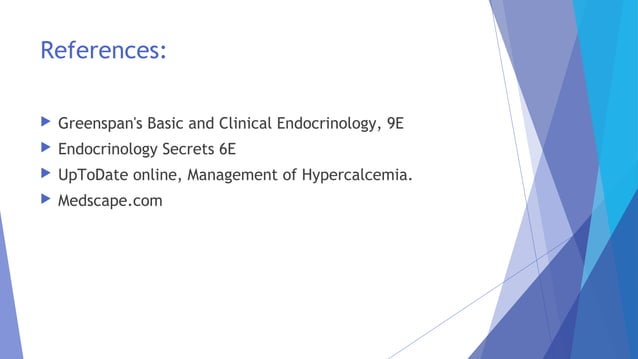 Hypercalcemia | PPT | Endocrine and Metabolic Diseases | Diseases and Conditions