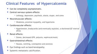 Hypercalcemia | PPT