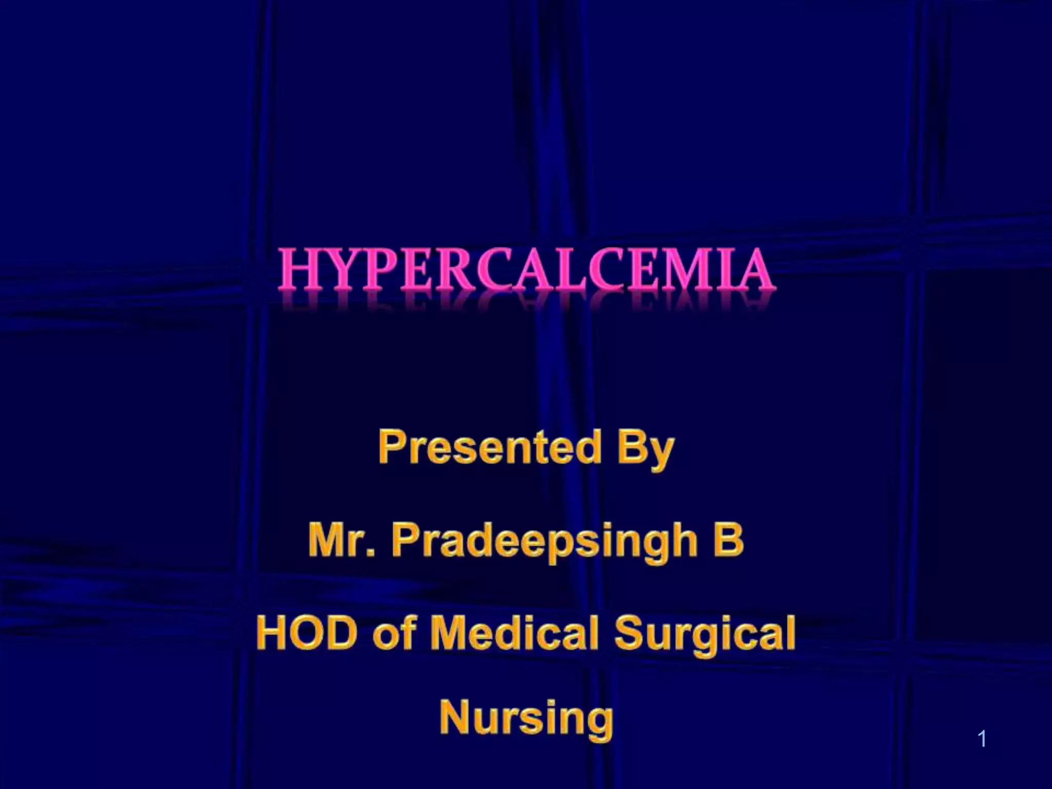 Hypercalcemia.ppt