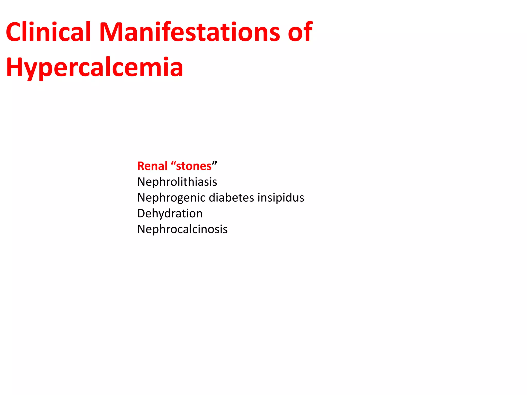 Hypercalcemia and hypocalcemia | PPTX