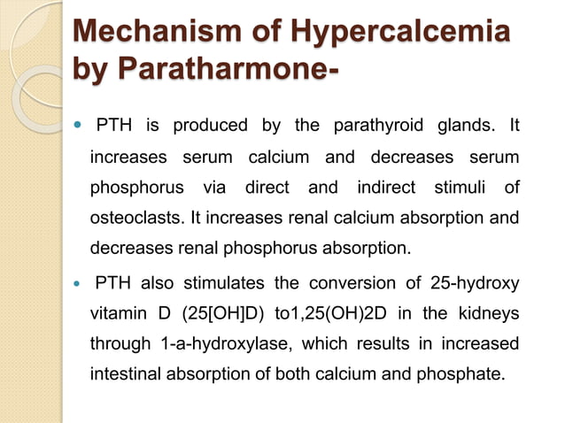 HYPERCALCEMIA ASSOCIATED WITH MALIGNANCY.pptm (2).pptx | Endocrine and ...