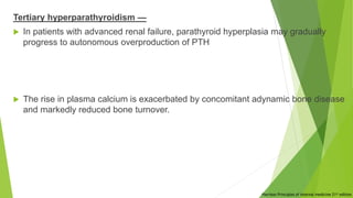 HYPERCALCEMIA : :::: CALCIUM HOMEOSTASIS | PPTX