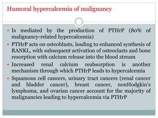 Hypercalcemia Of Malignancy