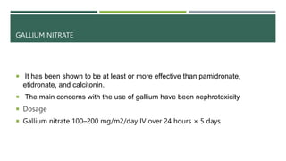 HYPERCALCEMIA IN PALLIATIVE CARE.pptx | Endocrine and Metabolic ...