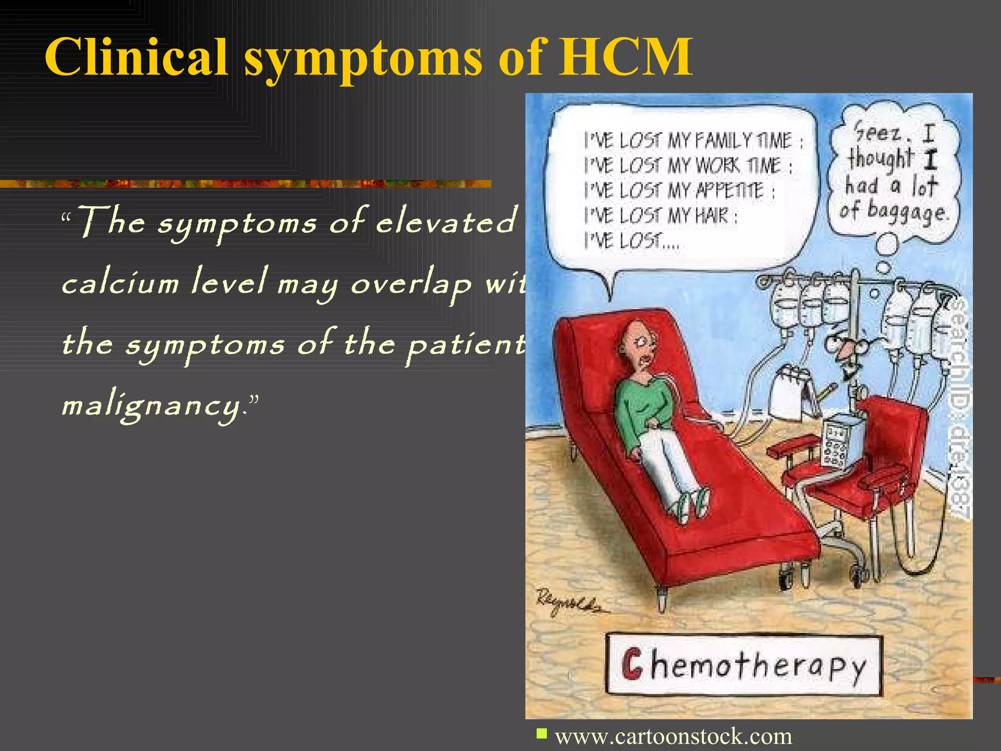 Hypercalcemia of malignancy | PPT