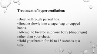 Hypercapnea & hypocapnea (Physiology) | PPTX