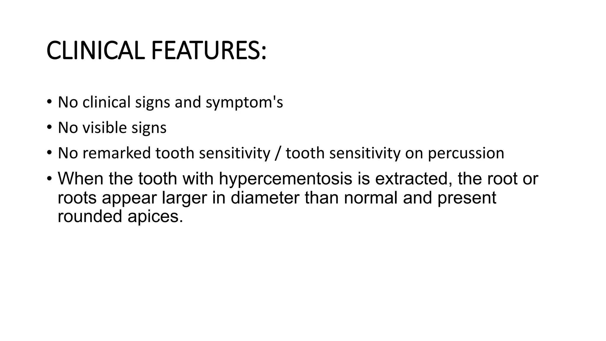 Hypercementosis | PPTX