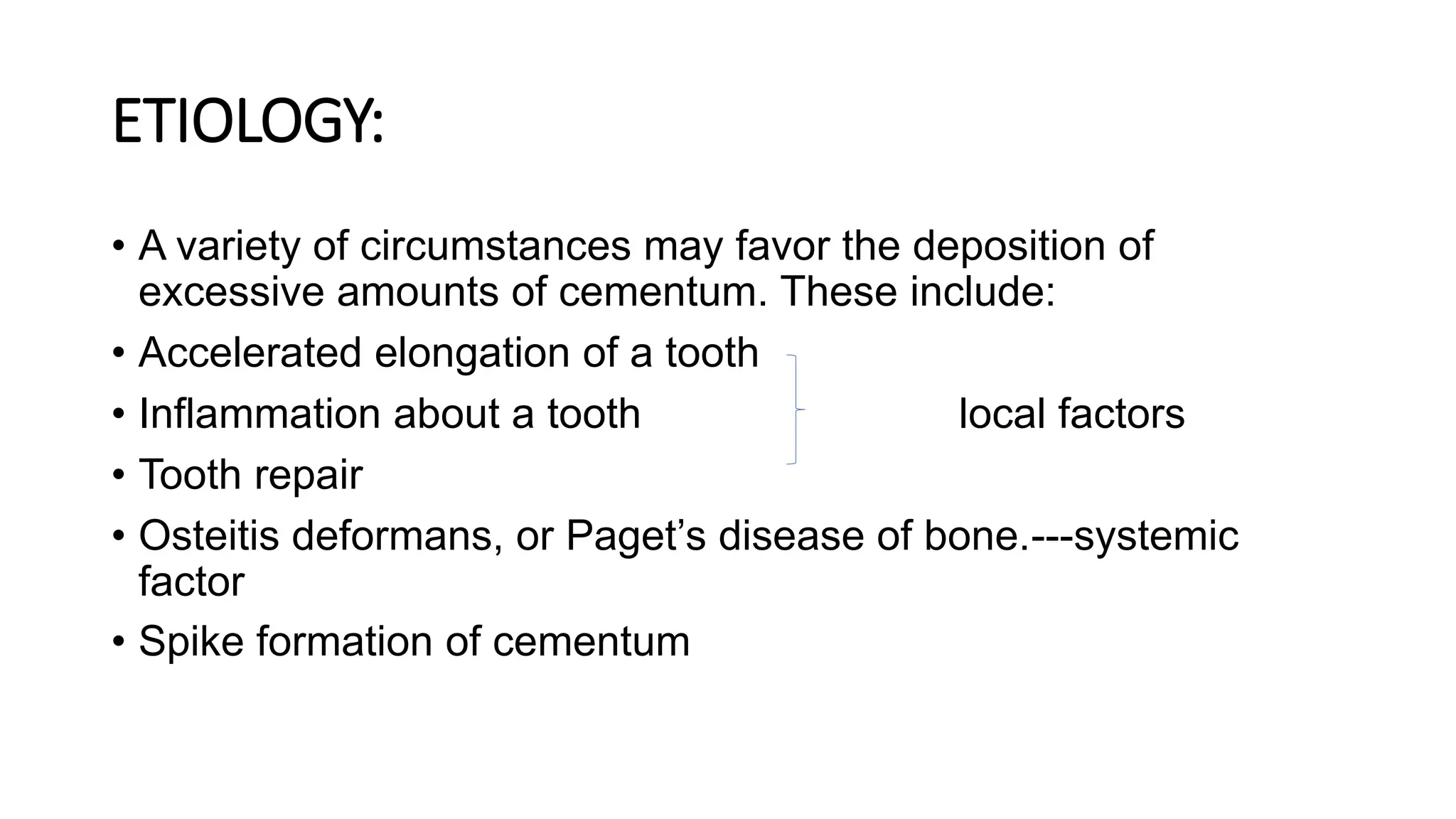 Hypercementosis | PPTX
