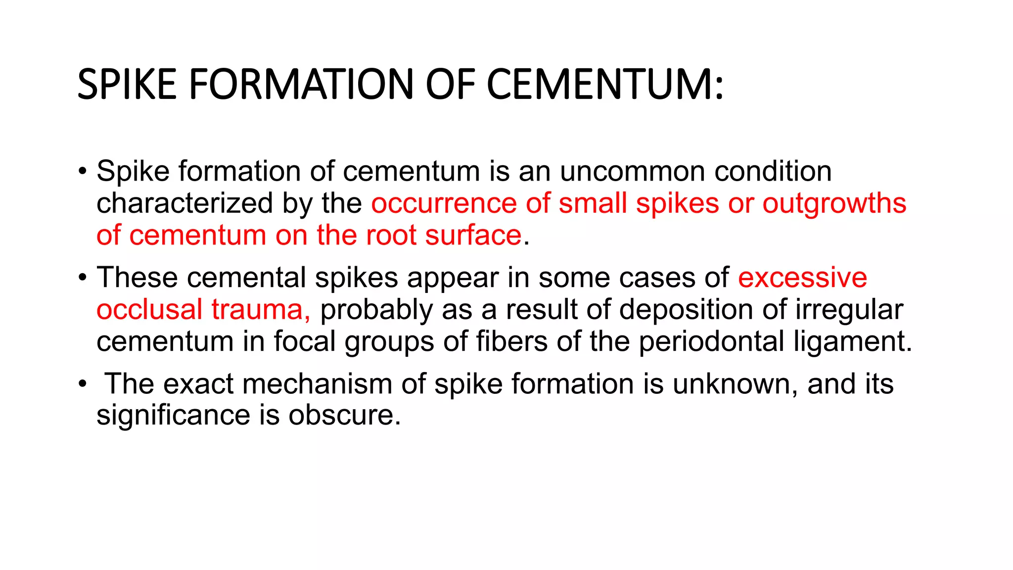 Hypercementosis | PPTX