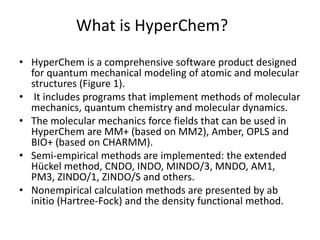 HyperChem program.pptx