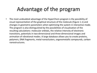 HyperChem program.pptx