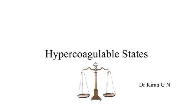 Hypercoagulable state.pptx
