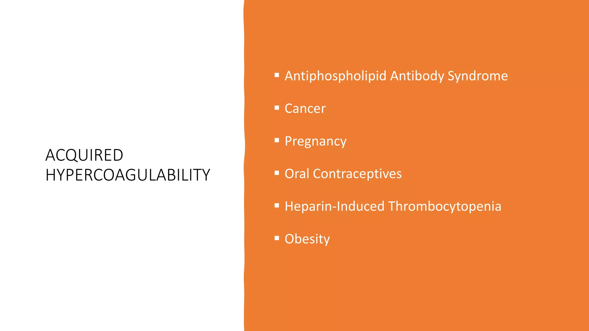 Hypercoagulable states | PPTX