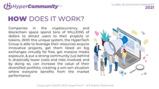 Hyper community shortoverview-2021 | Blockchain DeFi Ecosystem | PPT