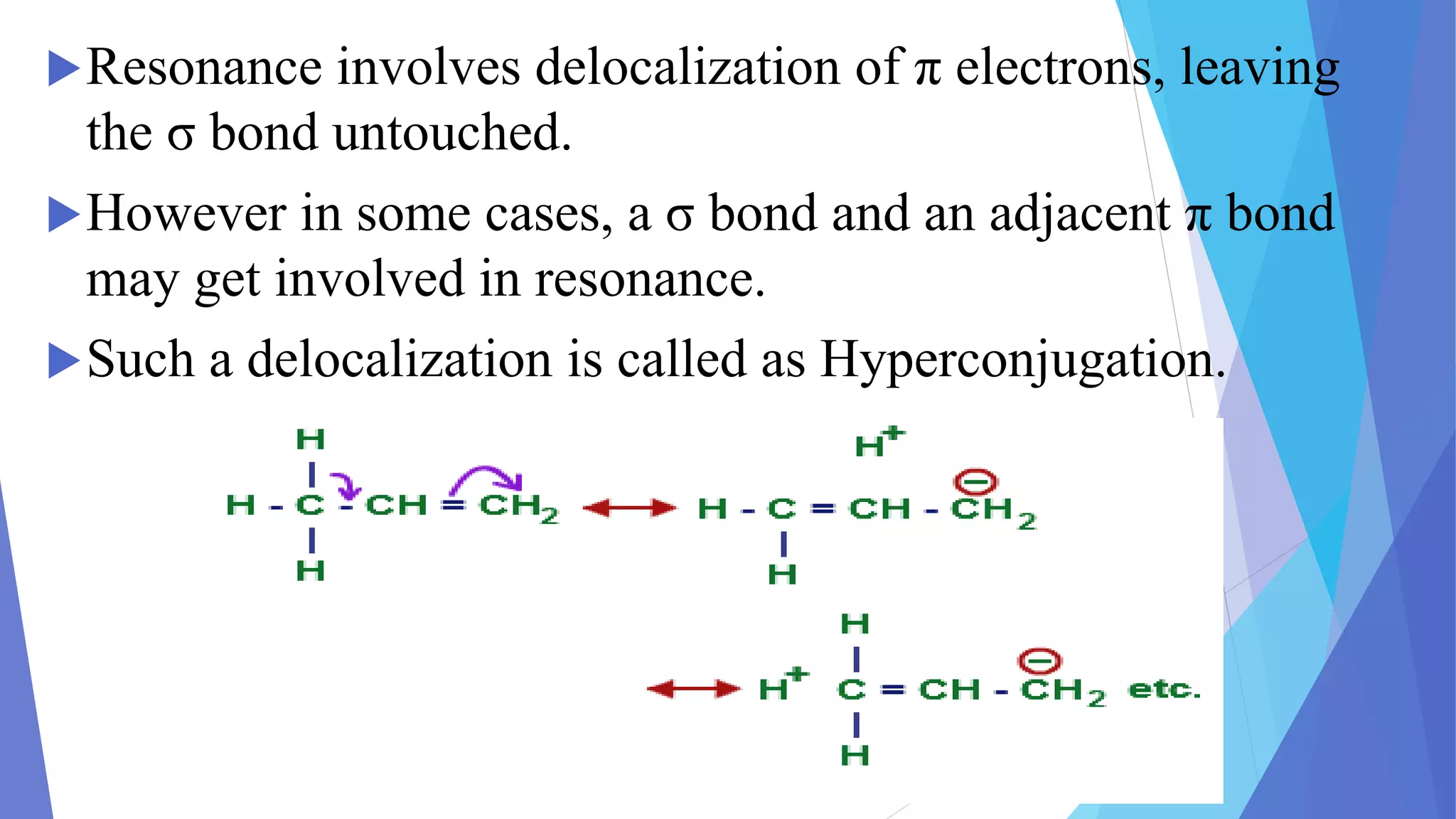 Hyperconjugation - organic chemistry | PPTX