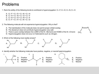 Hyperconjugation | PPTX