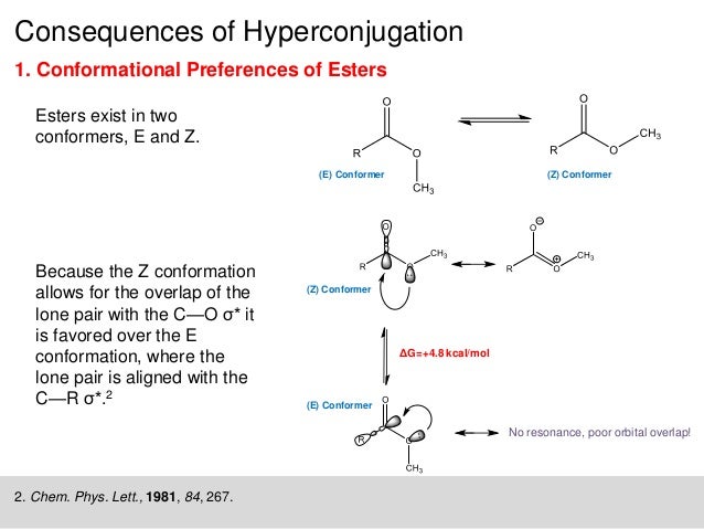 Hyperconjugation