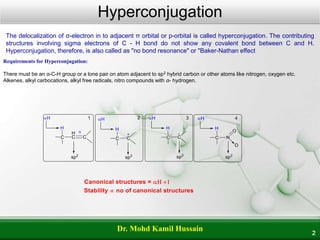 Hyperconjugation | PPT