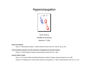 hyperconjugation notes of bsc chemistry | PDF