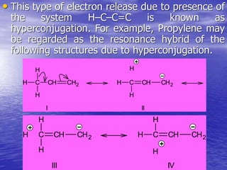 Hyperconjugation | PPT