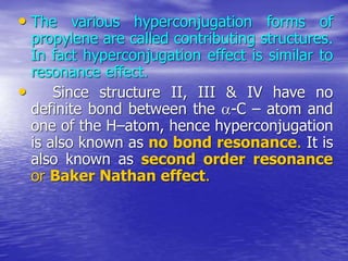 Hyperconjugation | PPT
