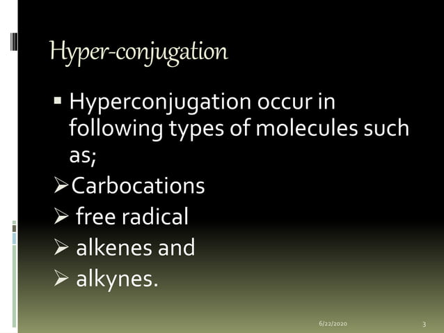 Hyperconjugation by konain z.m. | PPTX | Chemistry | Science