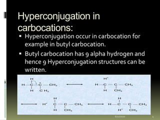 Hyperconjugation by konain z.m. | PPTX | Chemistry | Science