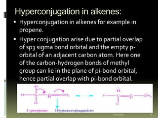 Hyperconjugation by konain z.m. | PPTX | Chemistry | Science