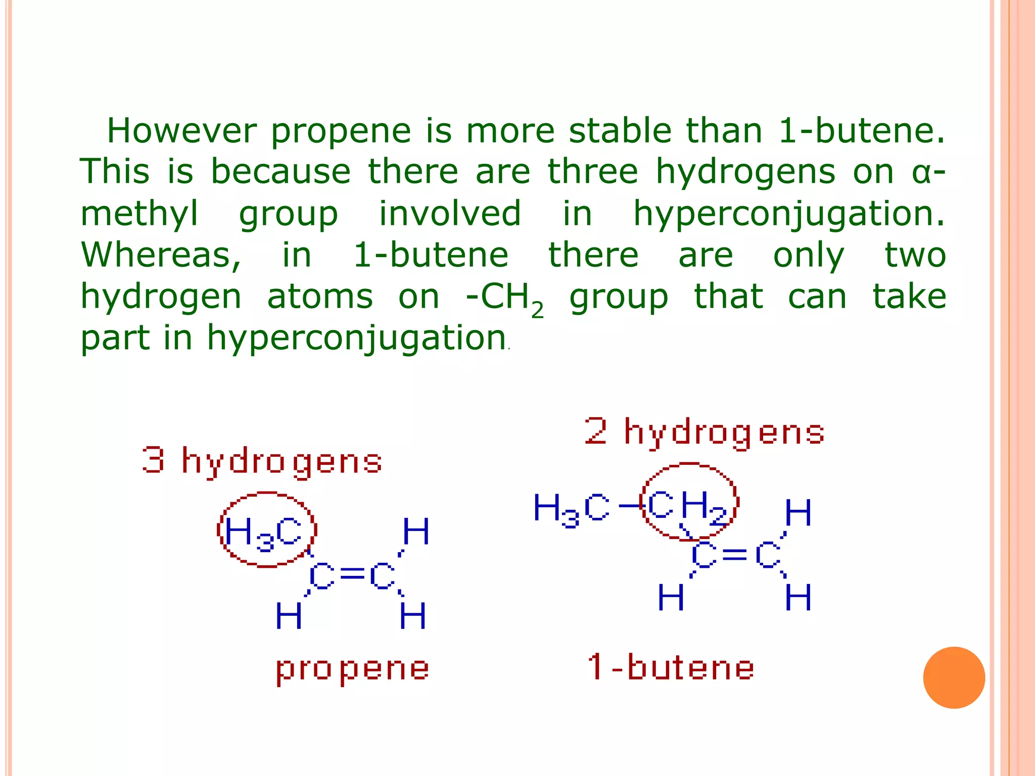 Hyperconjugation effect | PPTX