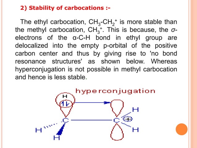 Hyperconjugation effect | PPTX | Chemistry | Science