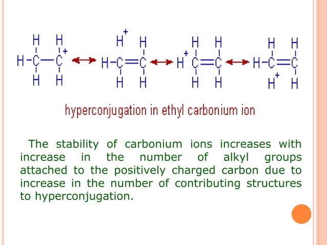Hyperconjugation effect | PPTX | Chemistry | Science