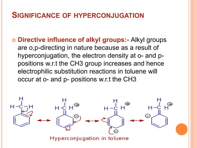 Hyperconjugation effect | PPTX | Chemistry | Science