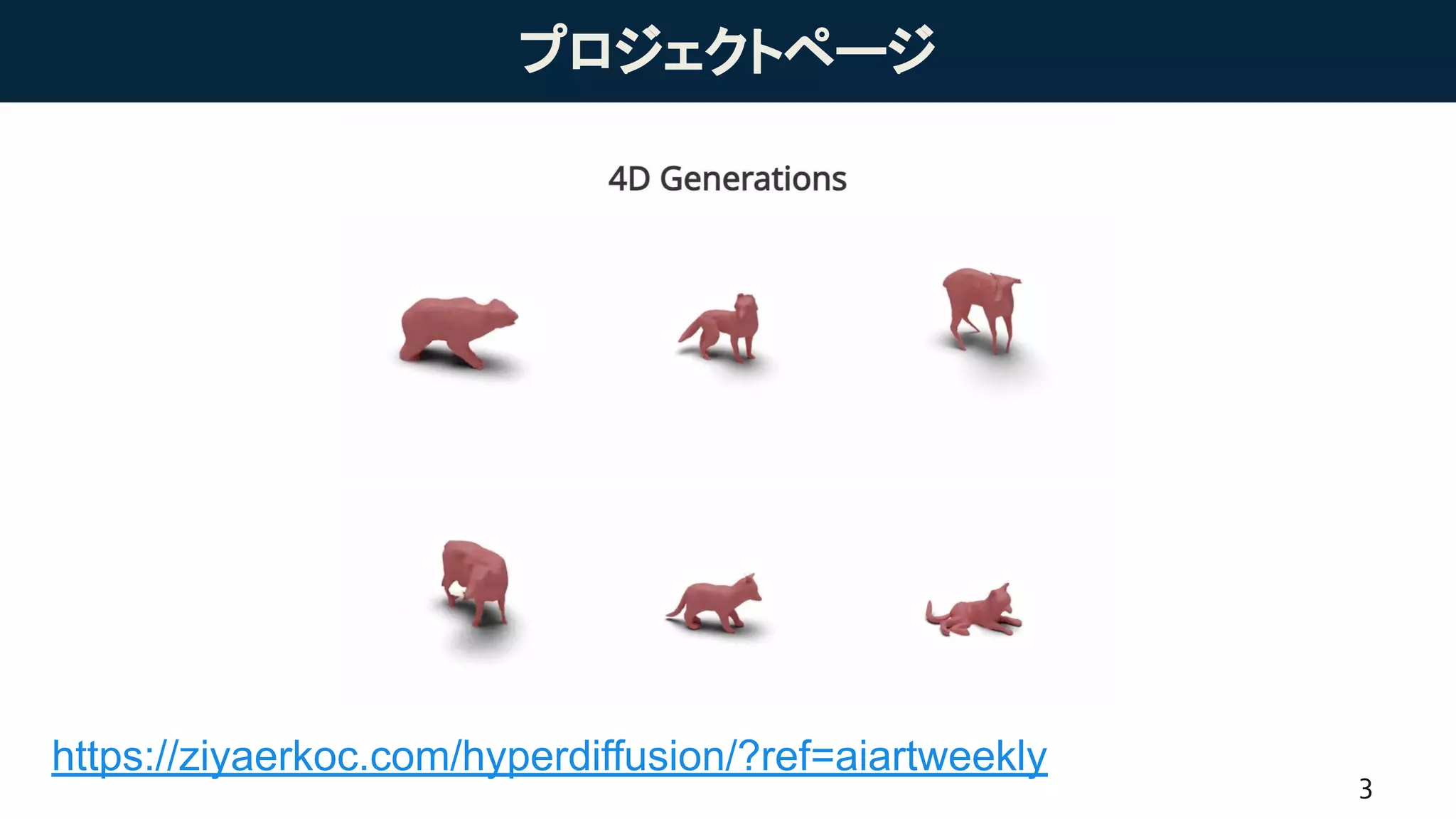 【DL輪読会】HyperDiffusion: Generating Implicit Neural Fields withWeight ... 【DL輪読会】HyperDiffusion: Generating Implicit Neural Fields withWeight ...