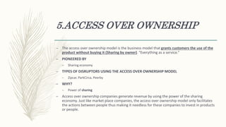 Hyper disruptive business models | PPT