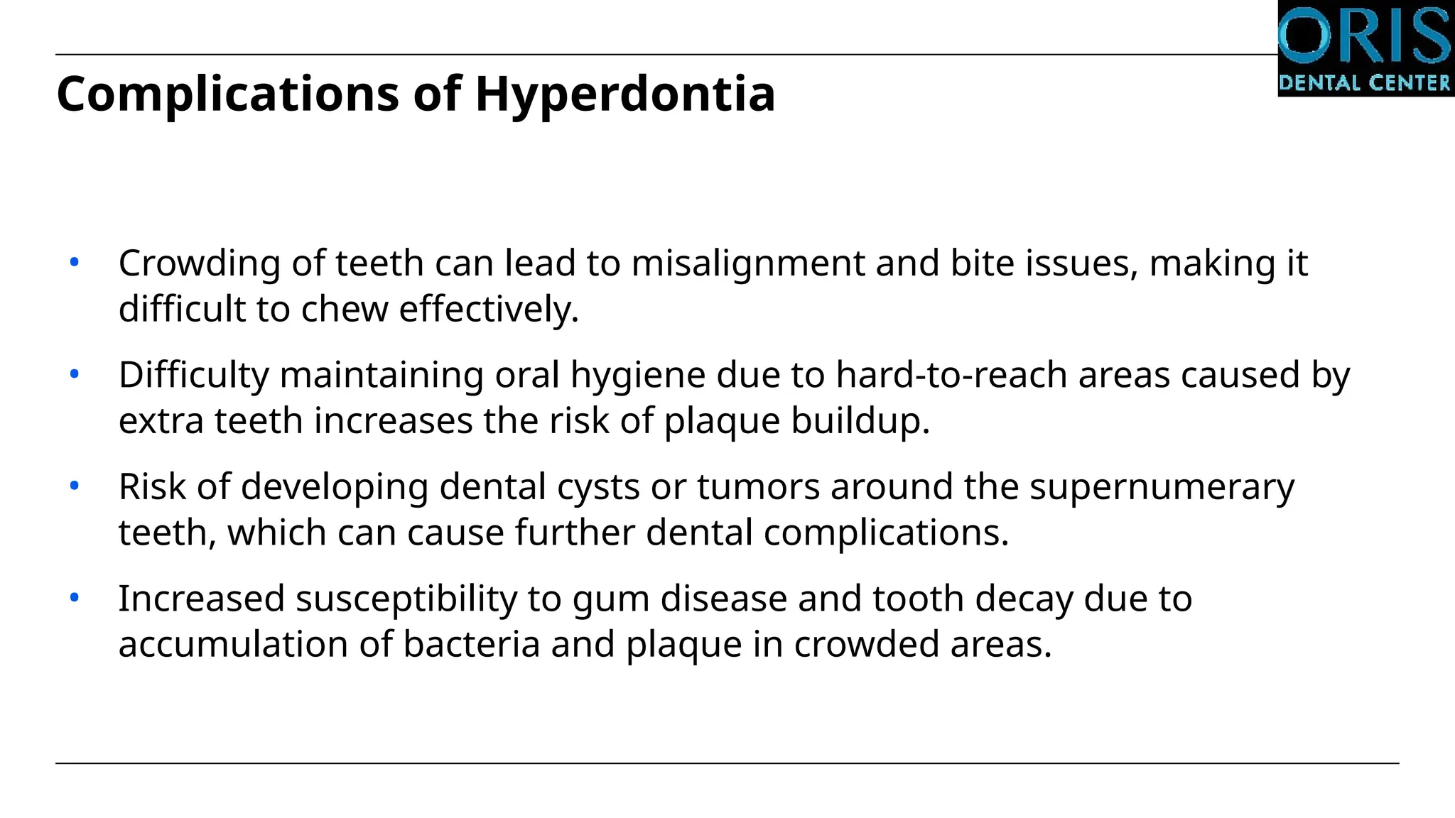 Hyperdontia (Extra Teeth) - Oris Dental .pptx