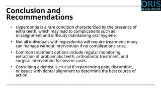 Hyperdontia (Extra Teeth) - Oris Dental .pptx