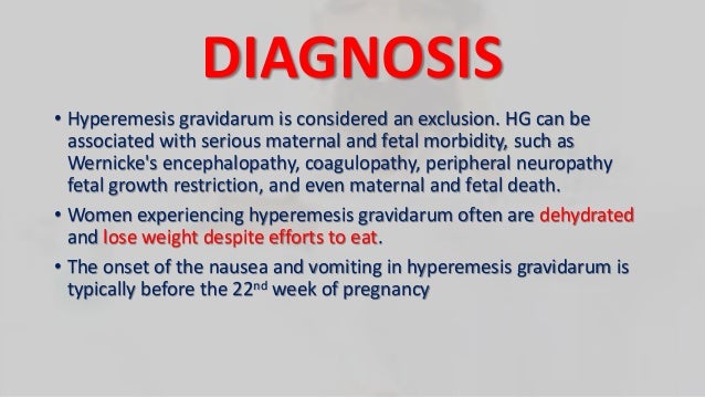 Hyperemesis gravidarum