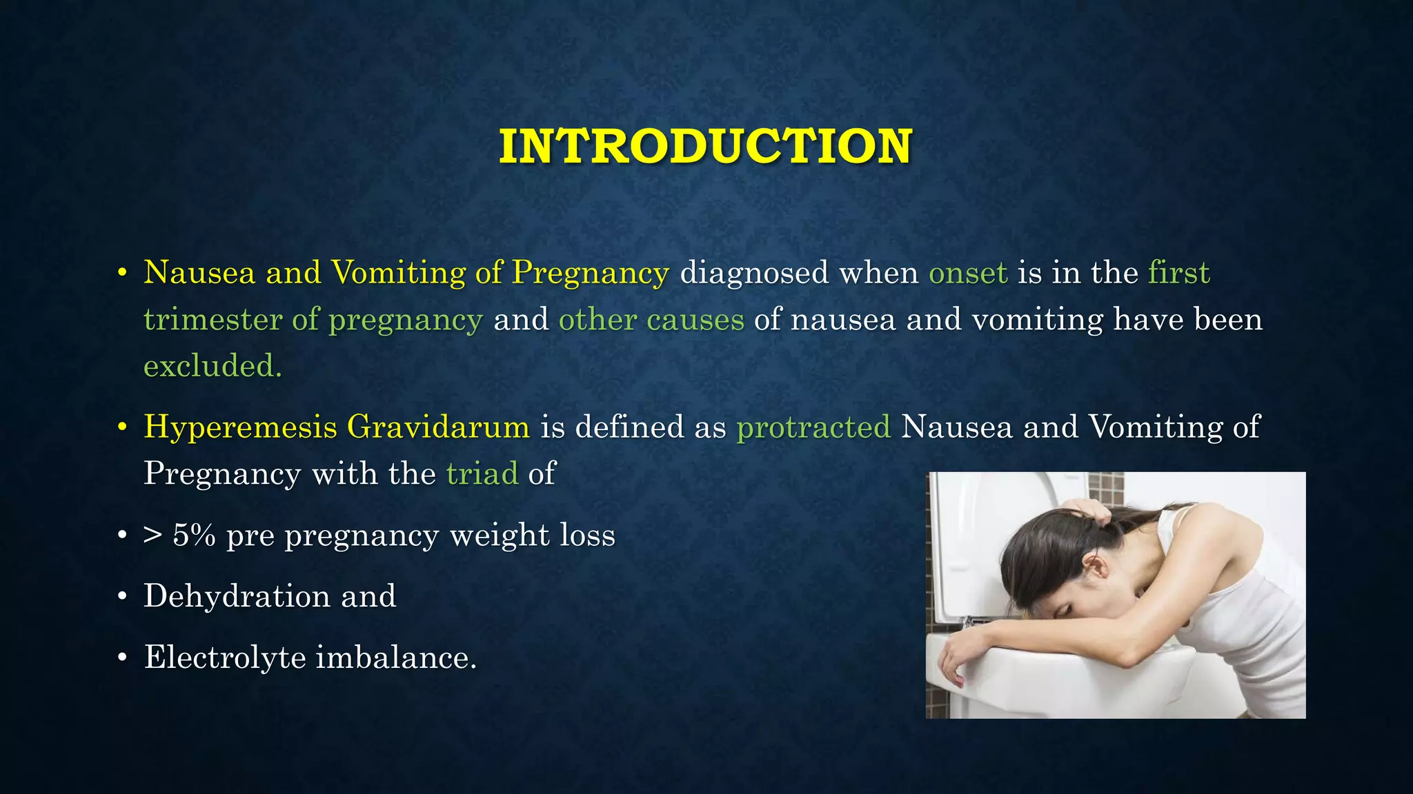 Hyperemesis gravidarum | PPTX