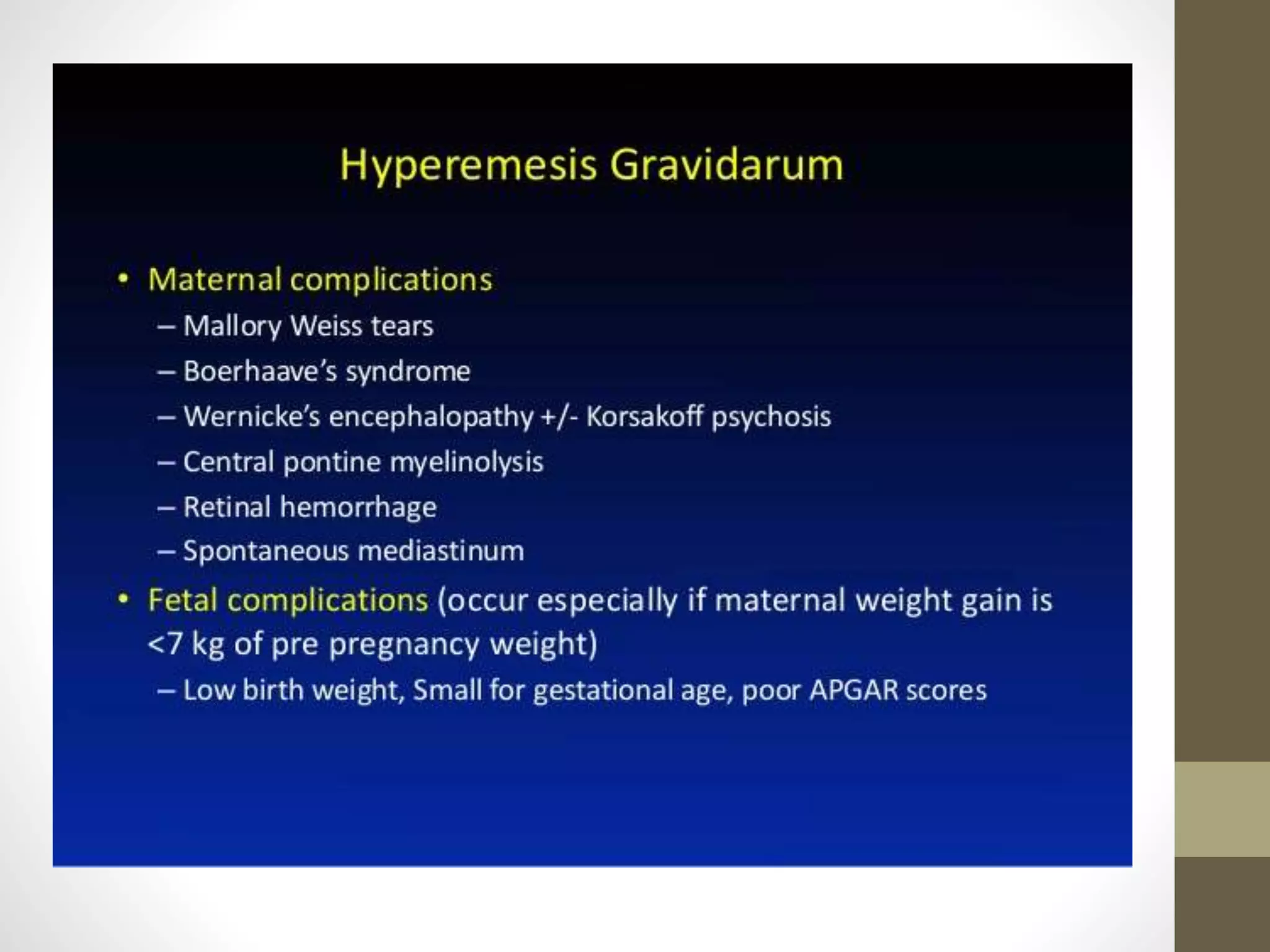Hyperemesis gravidarum | PPTX